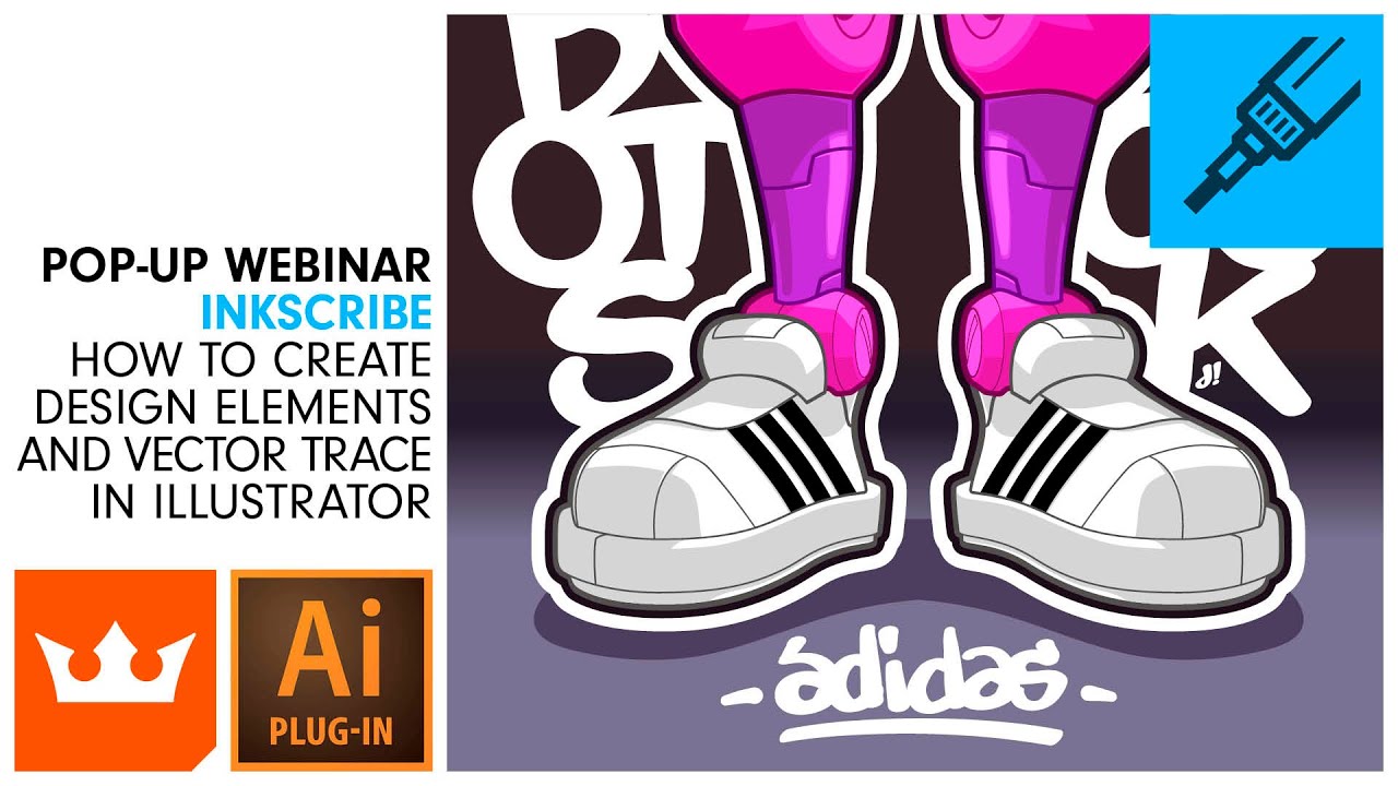 How to Create Design Elements and Vector Trace in Illustrator | Webinar ...