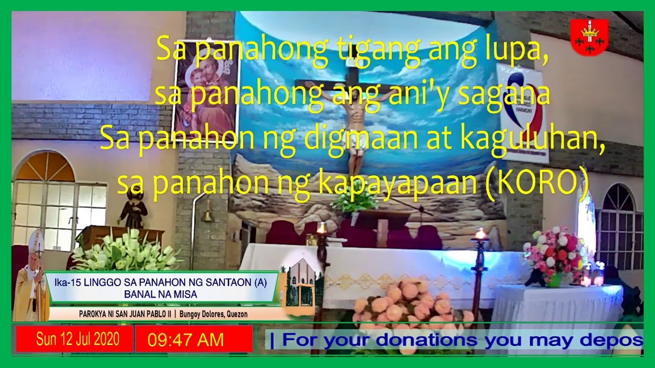 SJP2 Parish Live Stream - YouTube