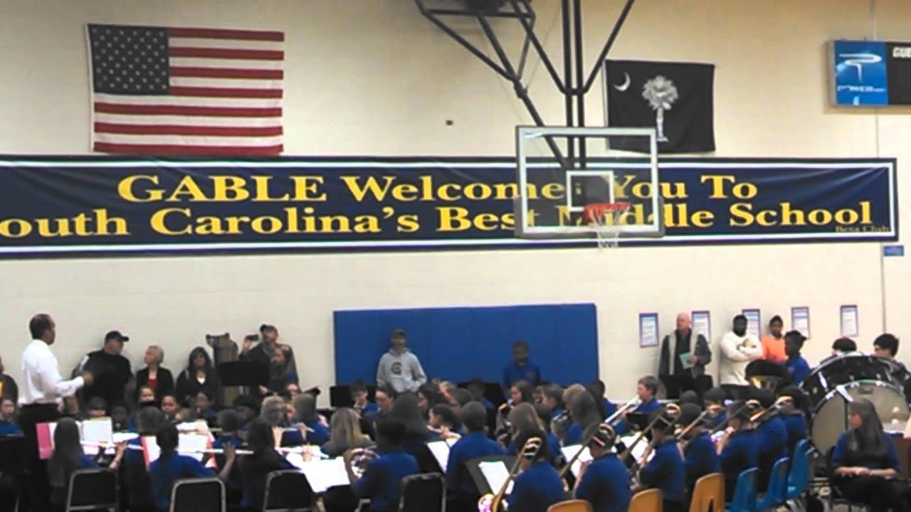 Gable Middle School 6th Grade Band 2 - YouTube