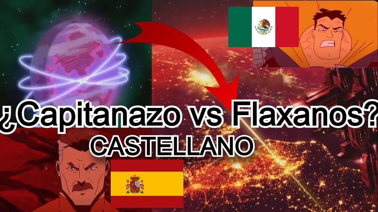 Capitanazo Utiliza la tecnica de Omni Man Aniquila al Enemigo doblaje ...