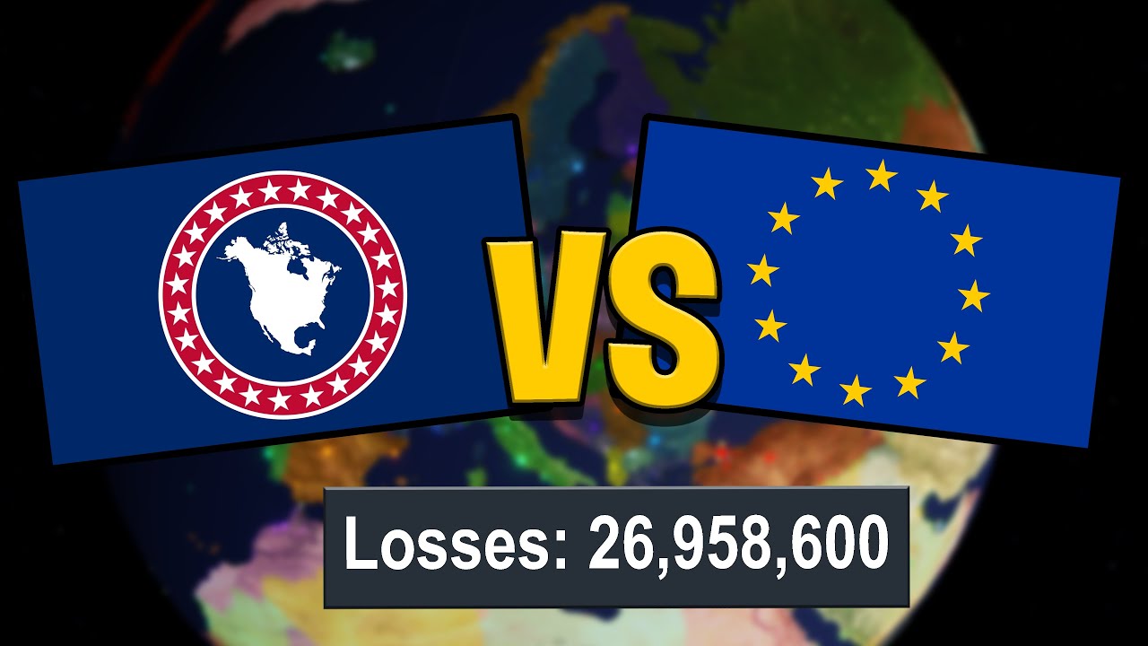 EUROPEAN UNION vs. NORTH AMERICAN UNION - Rise of Nations Showdown ...