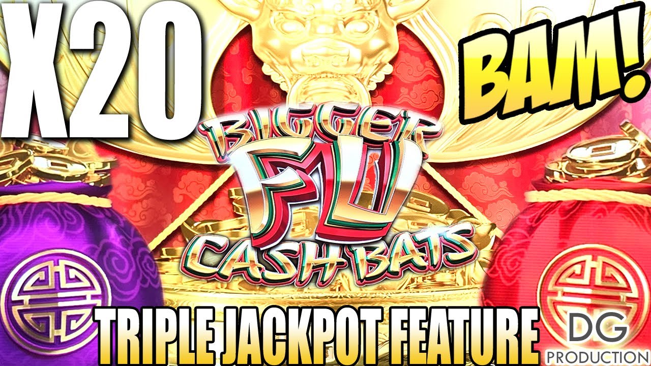 💥NEW💥 TRIPLE FEATURE 20X 😱 BIGGER FU CASH BATS JACKPOT SPINS EXTRA ...