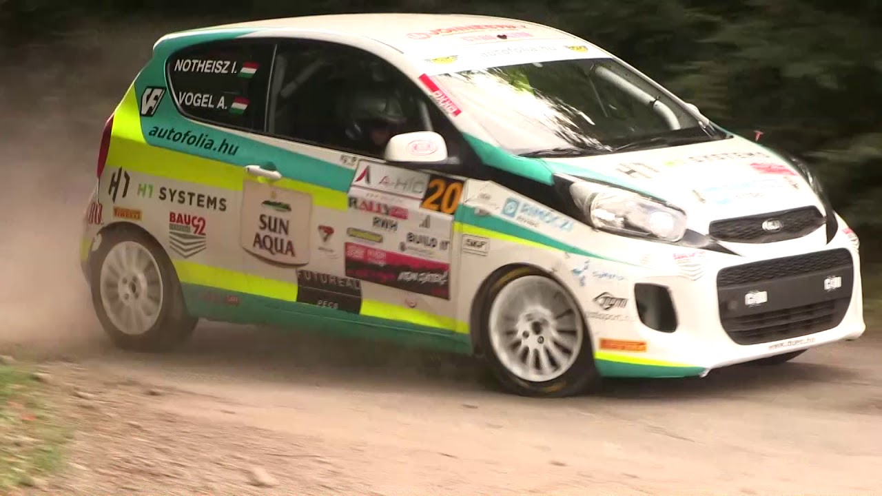 Vogel-Notheisz Kia Picanto A-Hîd Rallye Sprint 2018. - YouTube