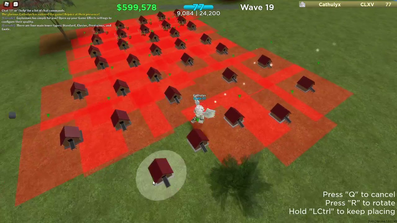 Entry Point Defense Speedrun Attempt with only Elusive towers - YouTube