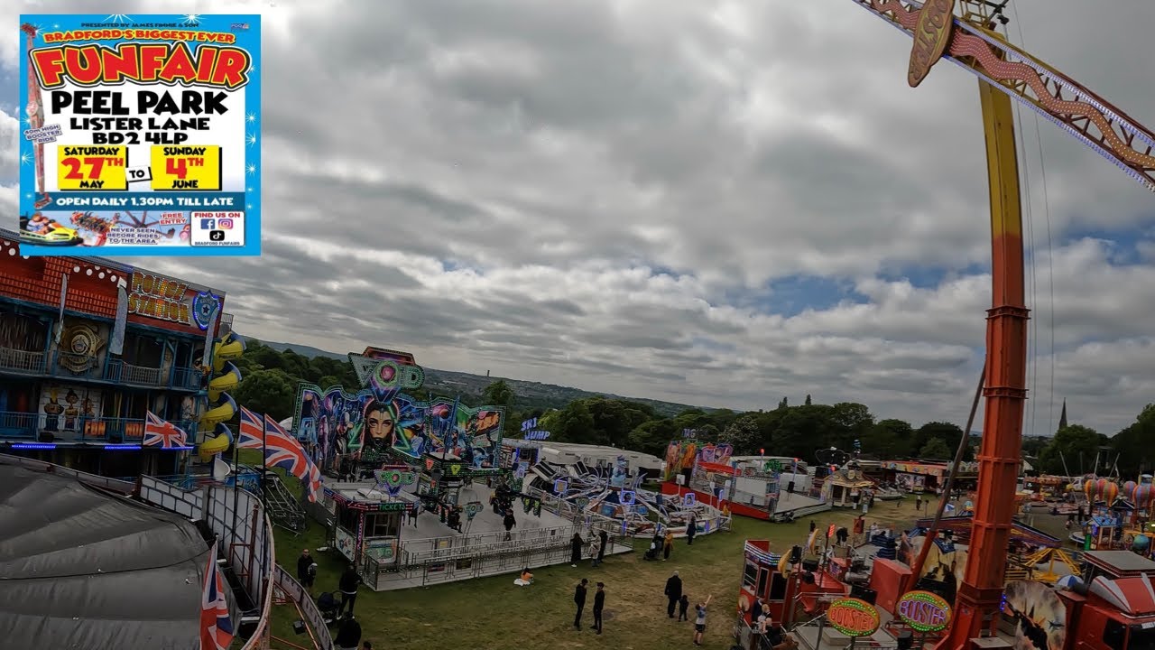 Bradfords Biggest Ever Fun Fair at Peel Park, Fun Fair Vlog, GOOD RIDES ...