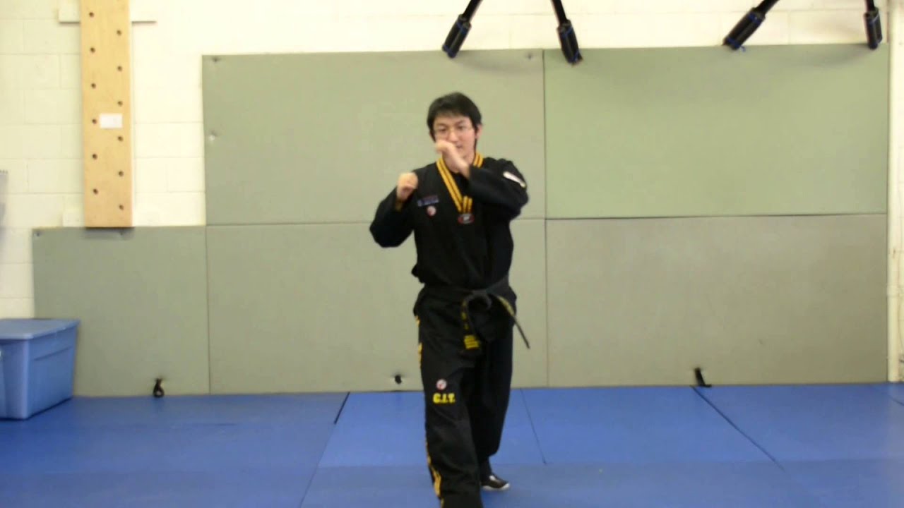 round kick drill set - YouTube