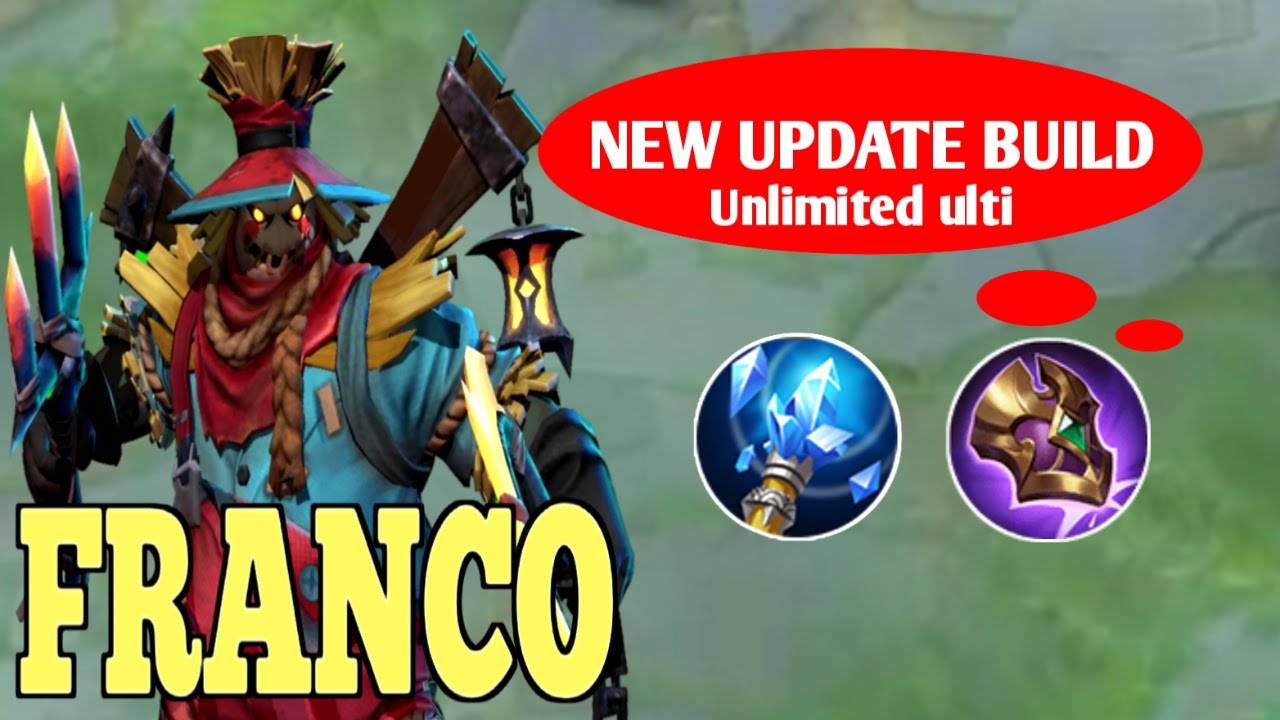 FRANCO NEW BUILD UPDATE 2023 || FRANCO BEST BUILD 2023 || NOOB PLAYER ...