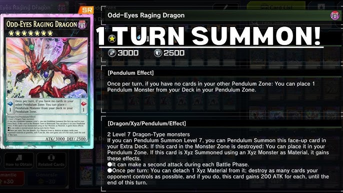 Deck Review: Odd Eyes Raging Dragon OTK Yu-Gi-Oh! Duel, 43% OFF