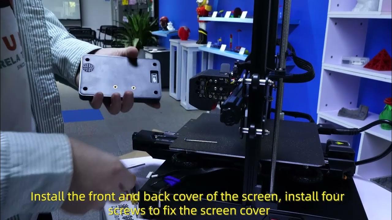 Voxelab Aquila D1: Upgrading screen firmware - YouTube