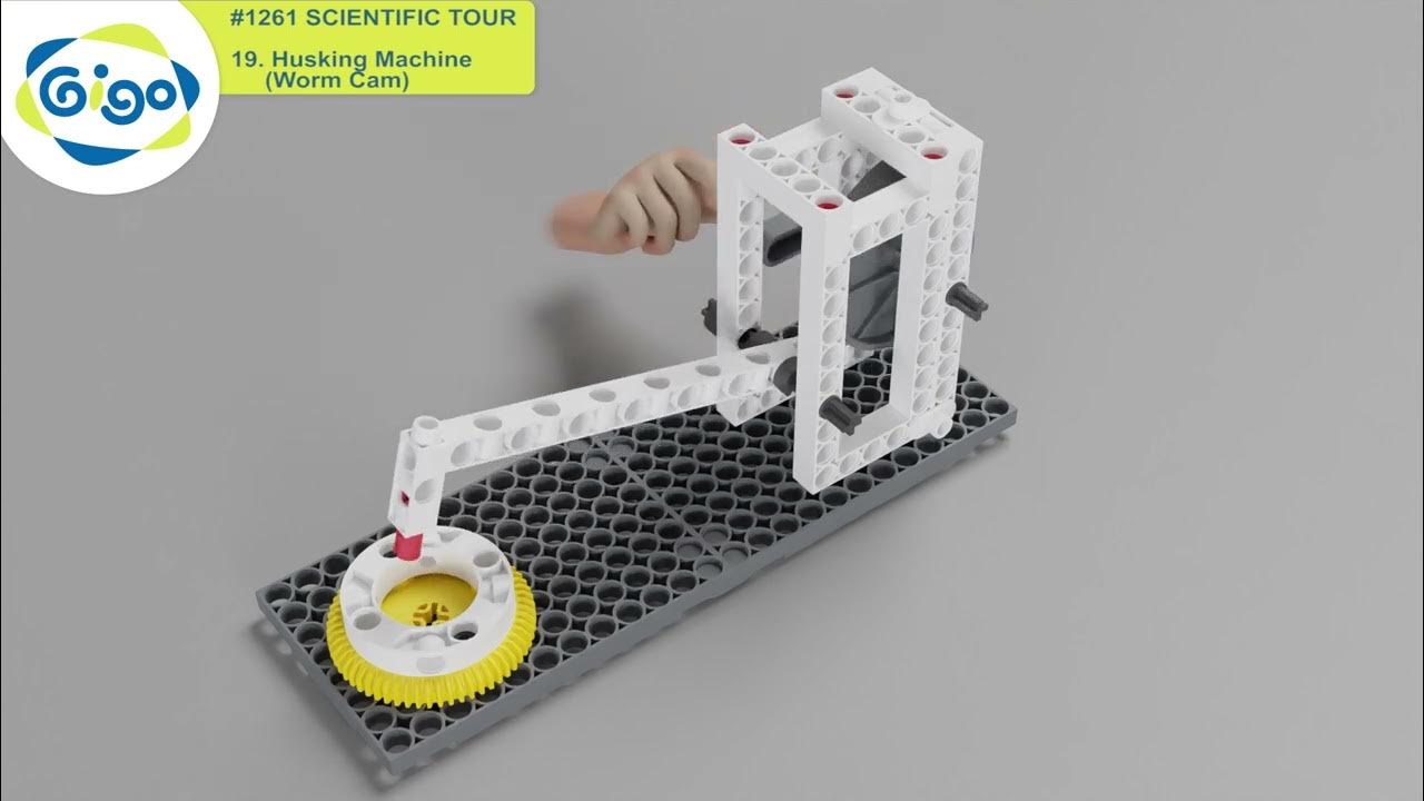 Gigo FUN LAB SCIENTIFIC TOUR #1261 Model 19 Husking Machine - YouTube