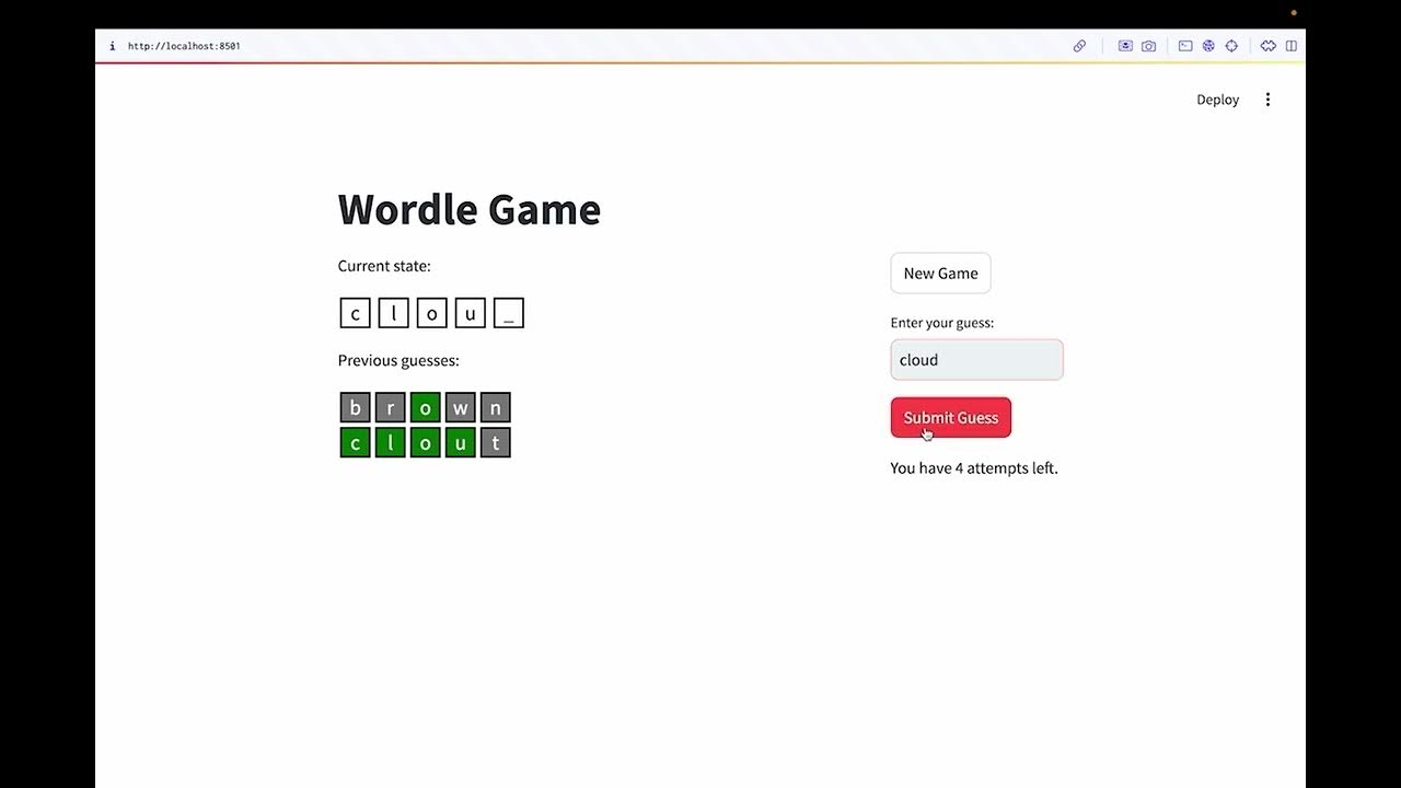 I Built the Original Wordle Game in Python! - YouTube