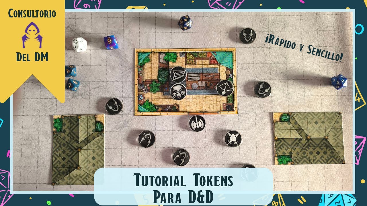 ⚔️ Tutorial para hacer tus propios tokens para D&D (DIY D&D)⚔️ | El Consultorio del Dungeon ...