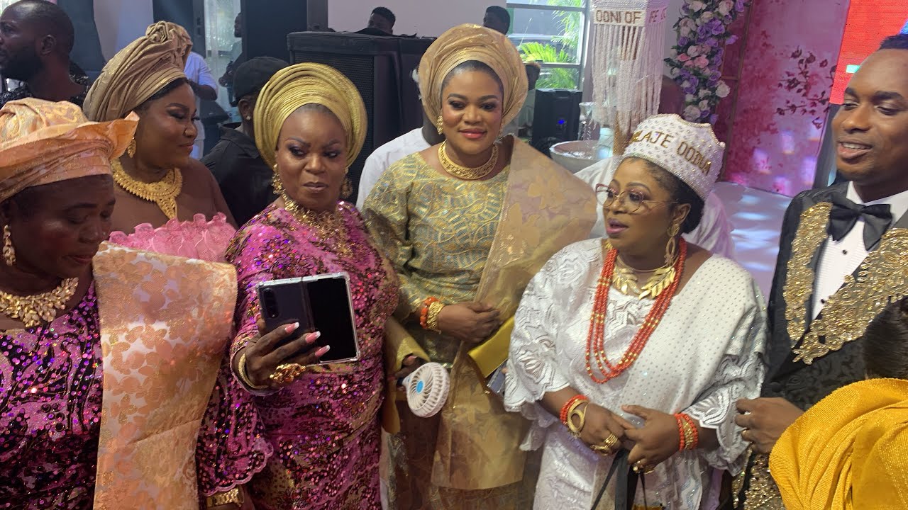 QUEEN MARIAM ROYAL ARRIVAL AT PASTOR SUCCESS AND MERCY WEDDING PARTY ...