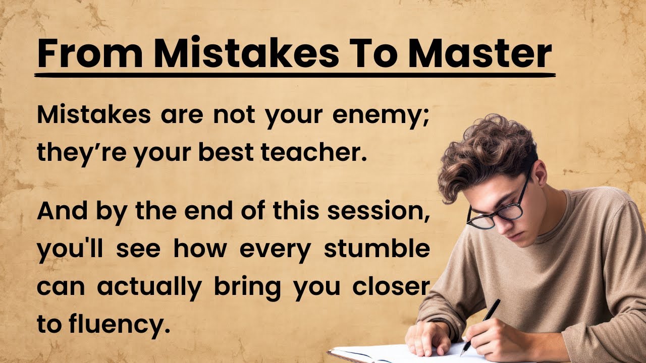 From Mistakes To Master ( How Mistakes Help You Learn ) | Improve Your ...