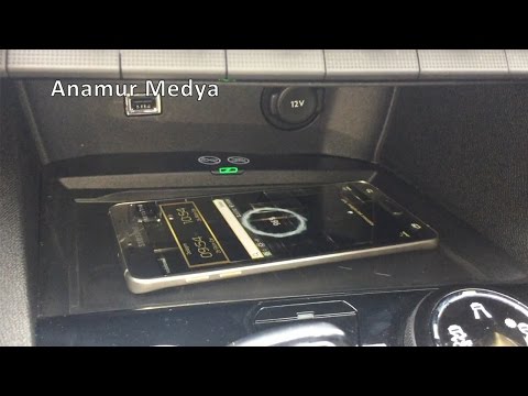 Arabada kablosuz telefon şarj etmek (Yeni Peugeot 3008)
