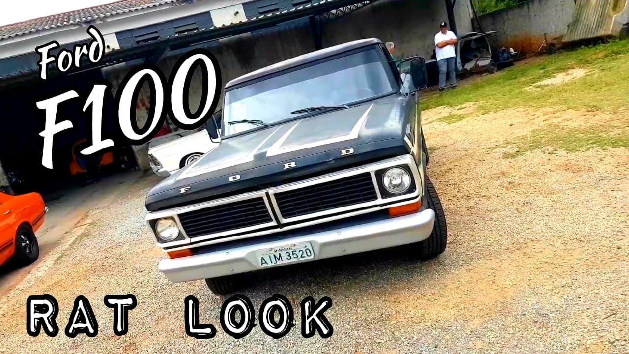 FORD F100 - RAT LOOK - - YouTube
