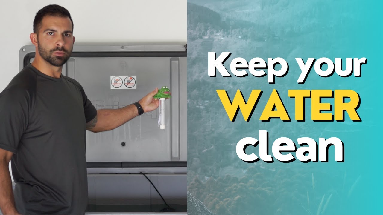 How I keep my ICE BATH or COLD PLUNGE CLEAN - YouTube