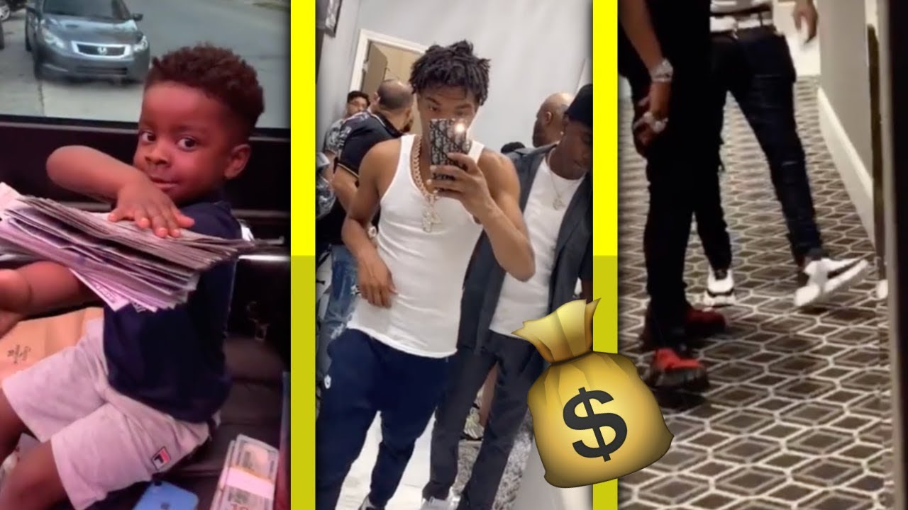 Lil Baby Got His Whole Team In Iced-Out Jewelry & Designer - YouTube