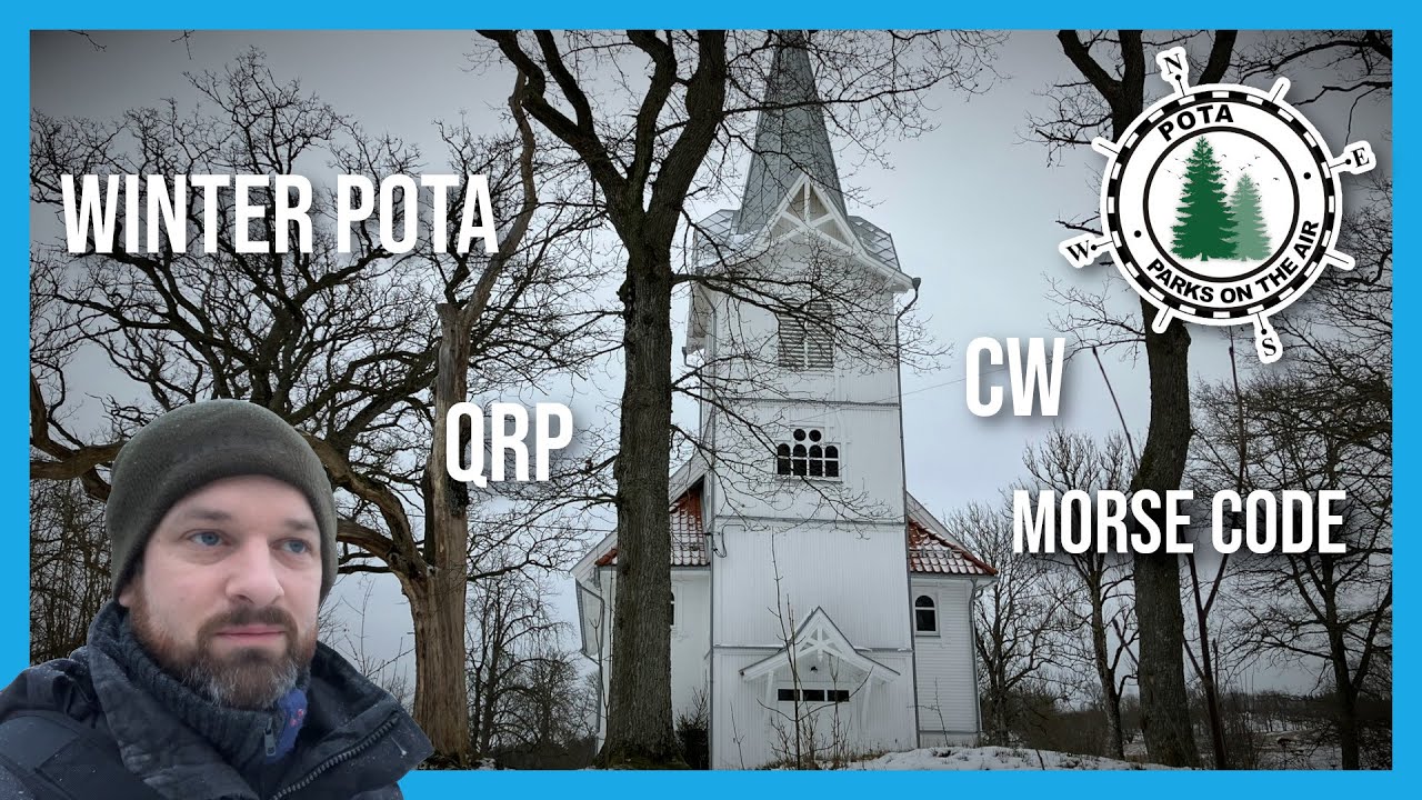 Parks on the air (POTA) activation in challenging conditions - YouTube