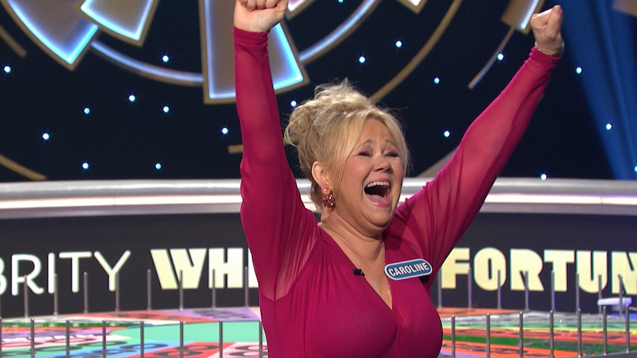 Caroline Rhea Wins Big for Charity - Celebrity Wheel of Fortune - YouTube