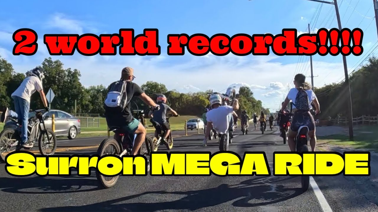 MY 2023 SURRON MEGA RIDE EXPERIENCE - YouTube