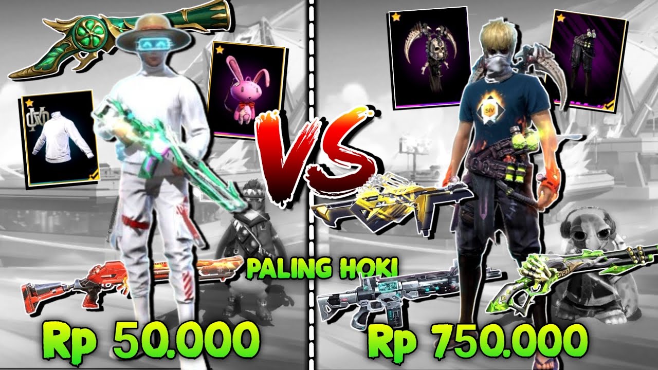 REVIEW AKUN FF MURAH VS MAHAL YANG ADA SEASON 3 NYA !! GAK NYESAL SIH ...