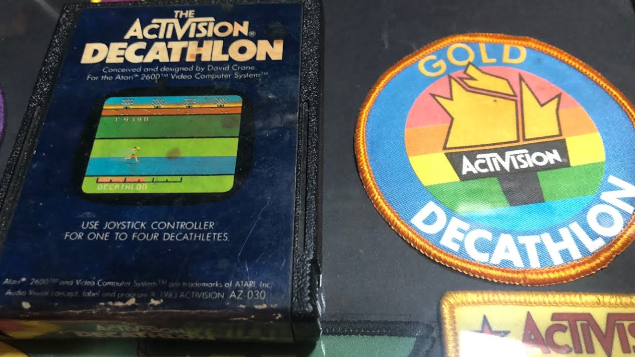 The Activision Decathlon (1983) on Atari 2600+ - YouTube