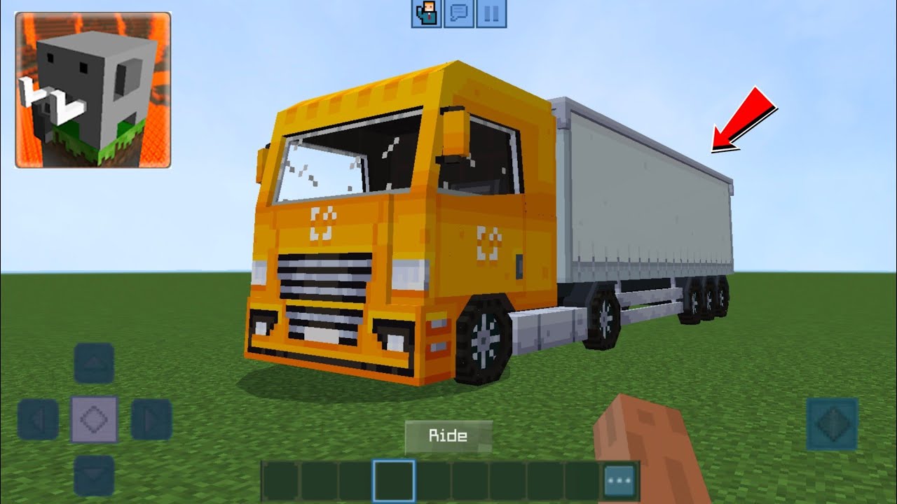 How to make a Working Truck in Craftsman - YouTube