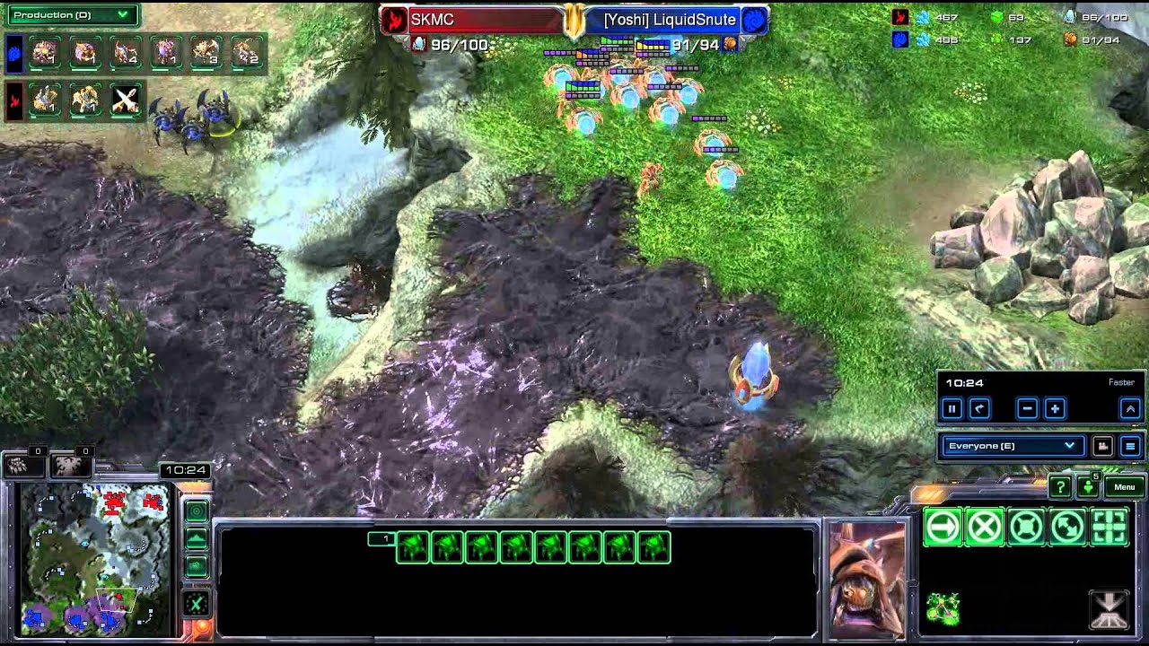 HD Starcraft 2 MC v Snute PvZ g1 - YouTube