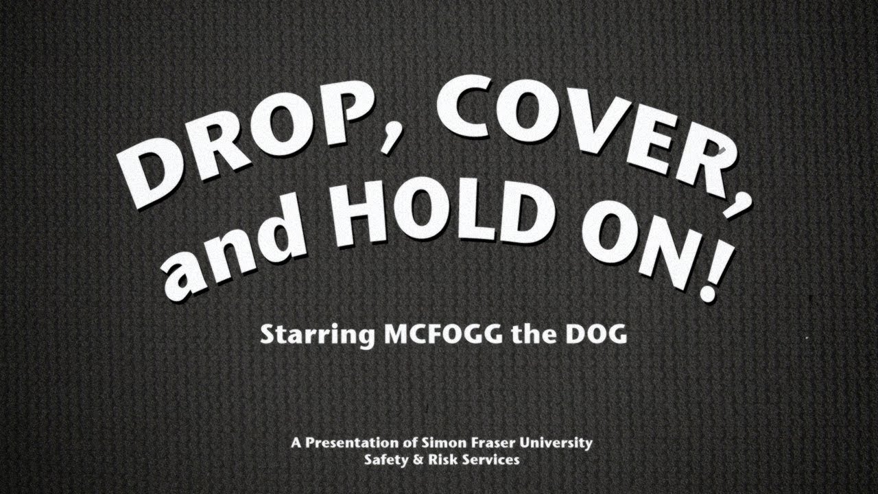 Drop, Cover, Hold on! - YouTube