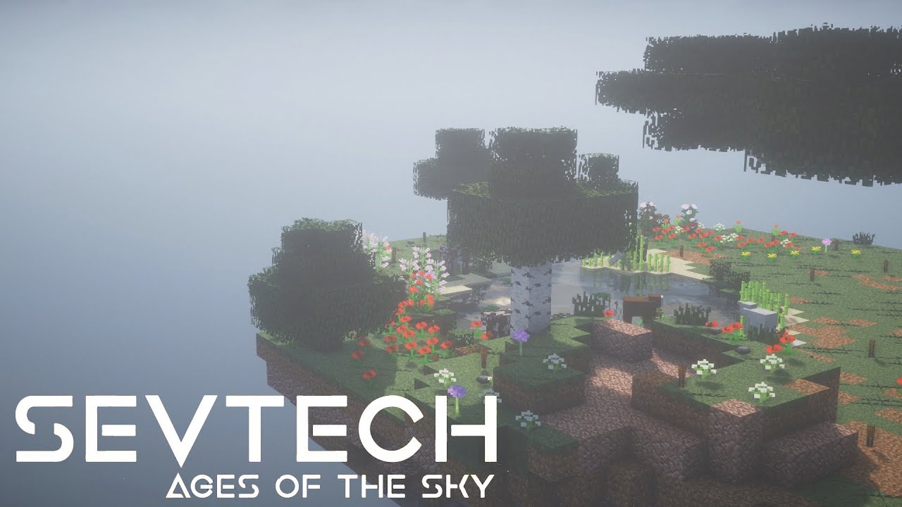 SevTech: Ages Of The Sky - Minecraft Timelapse - YouTube