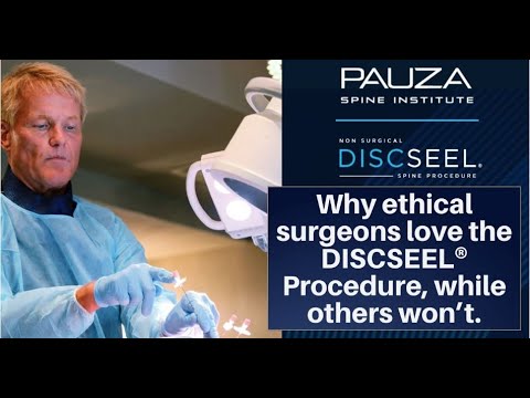 Why ethical surgeons love Disceel®, while others won’t - YouTube