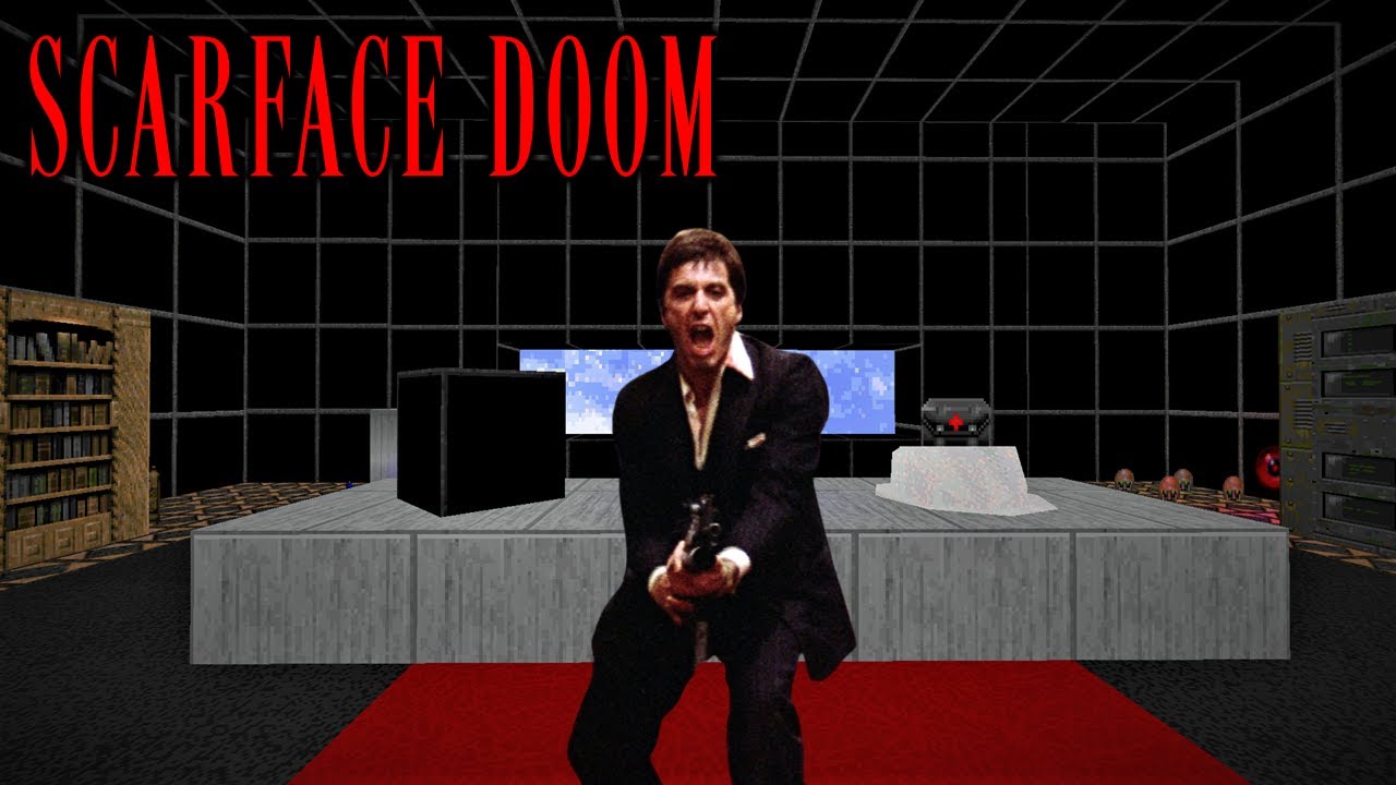 SCARFACE DOOM: Tony Montana's Final Stand in Moroder Mansion for GZDoom ...