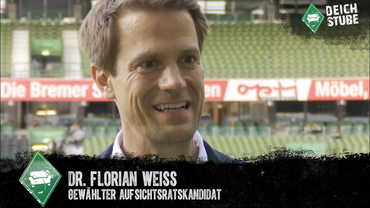 Neu im Aufsichtsrat von Werder Bremen: Dr. Christian Weiß erklärt im ...