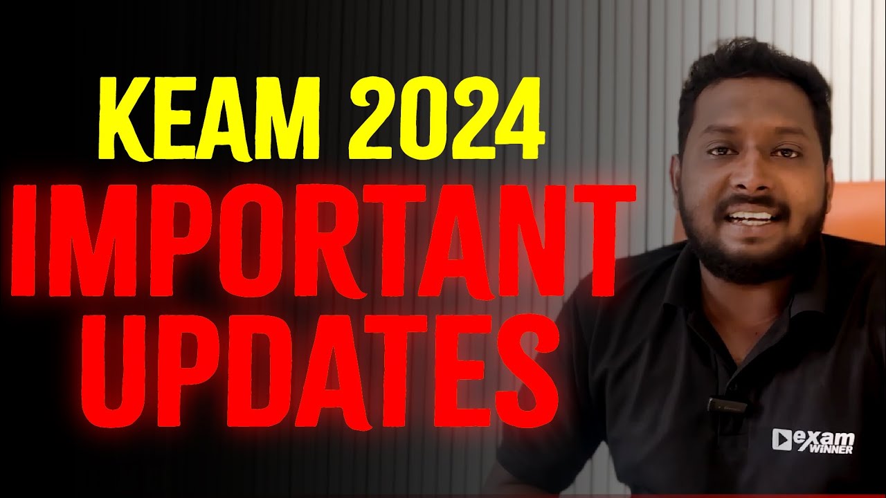 🛑KEAM 2024 IMPORTANT UPDATES 🛑| KEAM DELEATED PORTIONS !!! EXAM WINNER ...