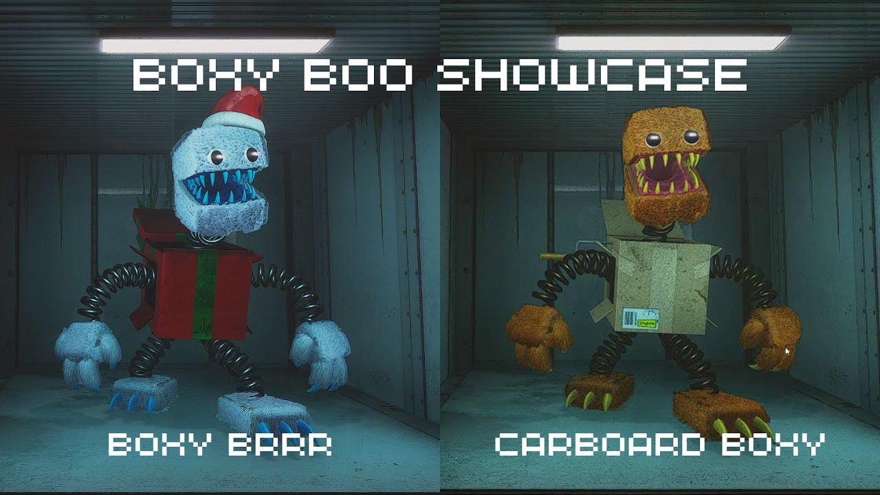 Project Playtime Gameplay Back to Back monster (Boxy Boo Showcase ...
