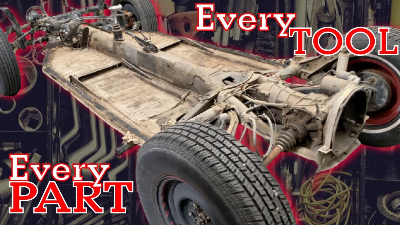 How to disassemble a Classic Volkswagen Beetle Chassis - Every Tool ...