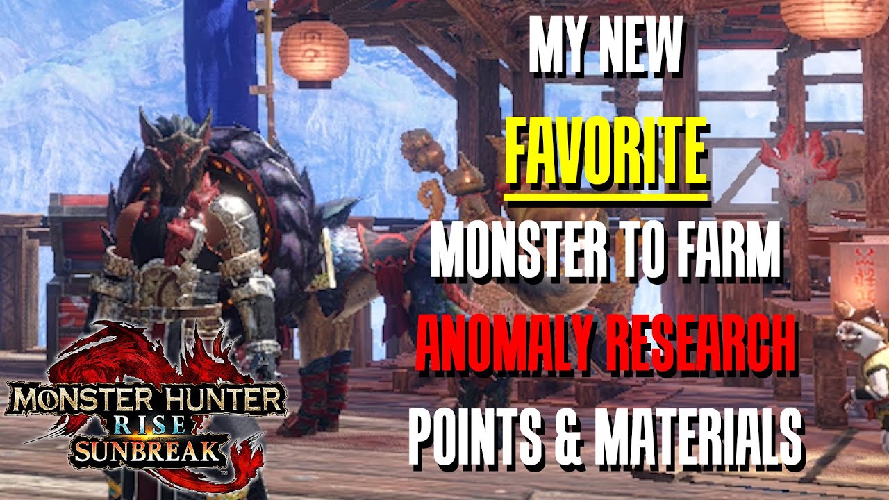 I Found A NEW Favorite Monster To Farm FAST AR Points And Materials ...