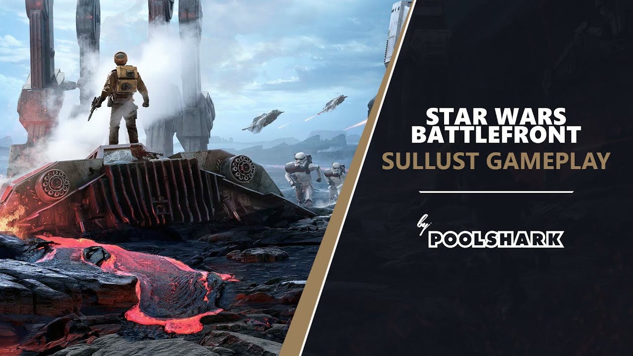 Star Wars Battlefront Beta- Menu Overview and Drop Zone on Sullust ...