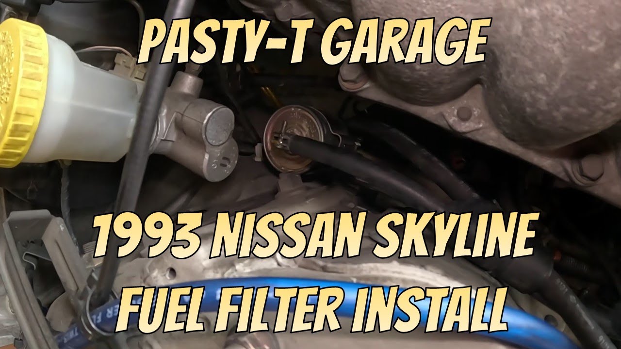 How to Replace the Fuel Filter on a RB20DET - 1993 Nissan Skyline - How ...