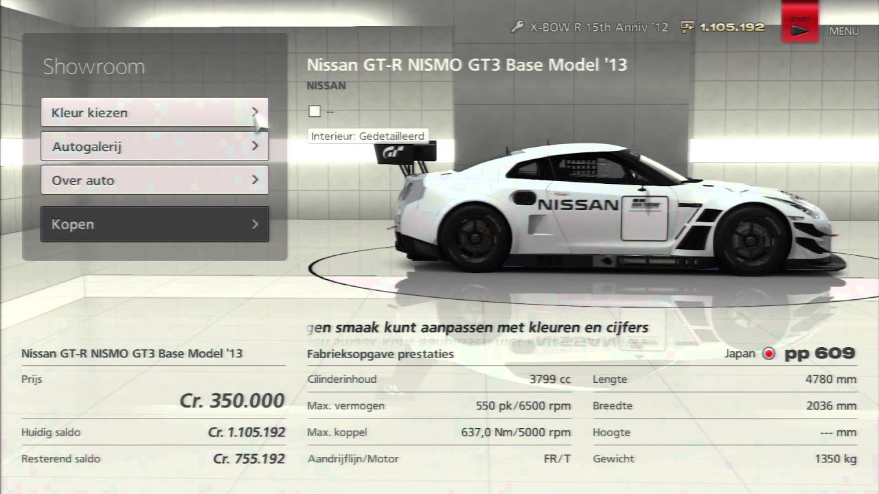 Nissan GT R NISMO GT3 Base Model '13 - YouTube