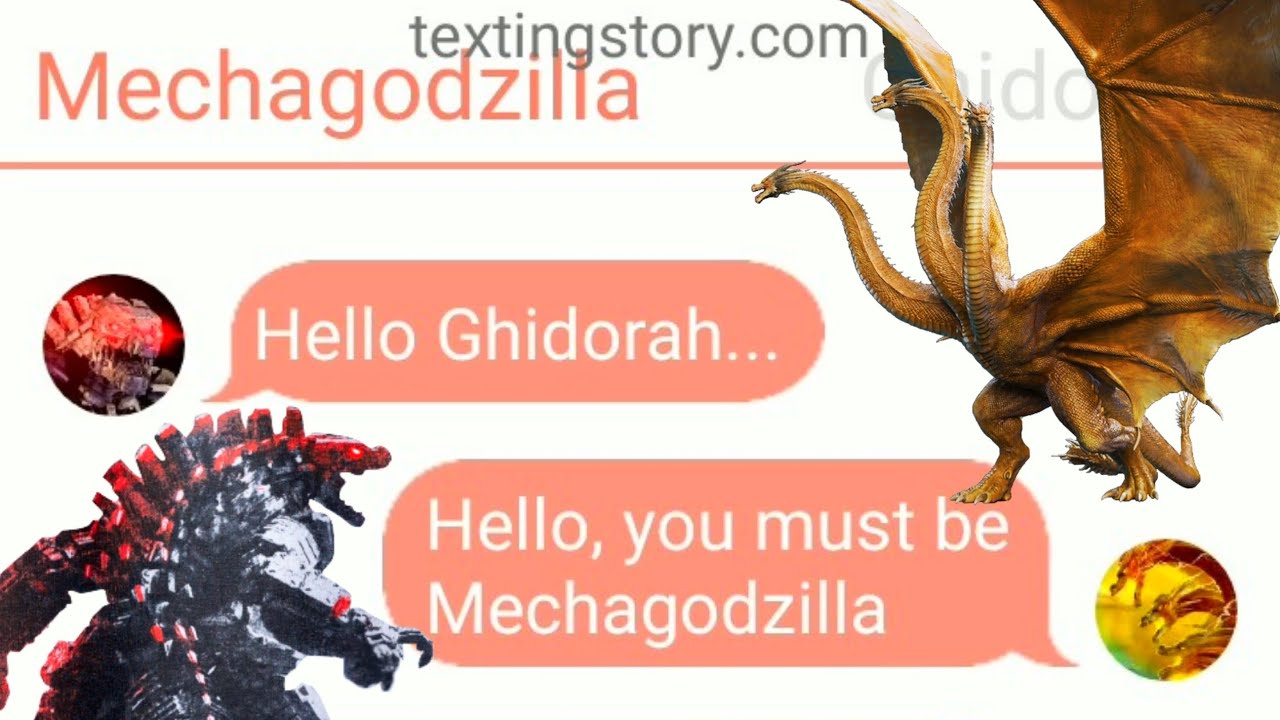 If Mechagodzilla Could Text Ghidorah - YouTube