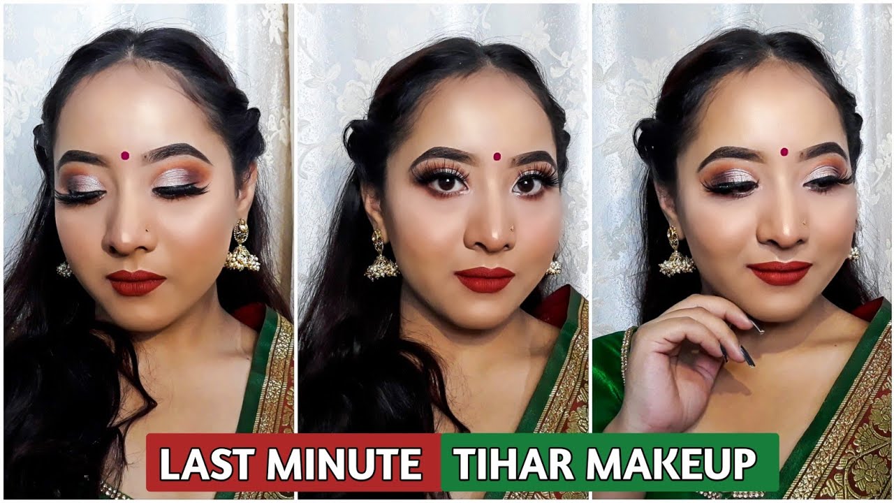 TIHAR/VAITIKA MAKEUP LOOK/TUTORIAL || BINJEETA KC || SANGITA SHAHI ...