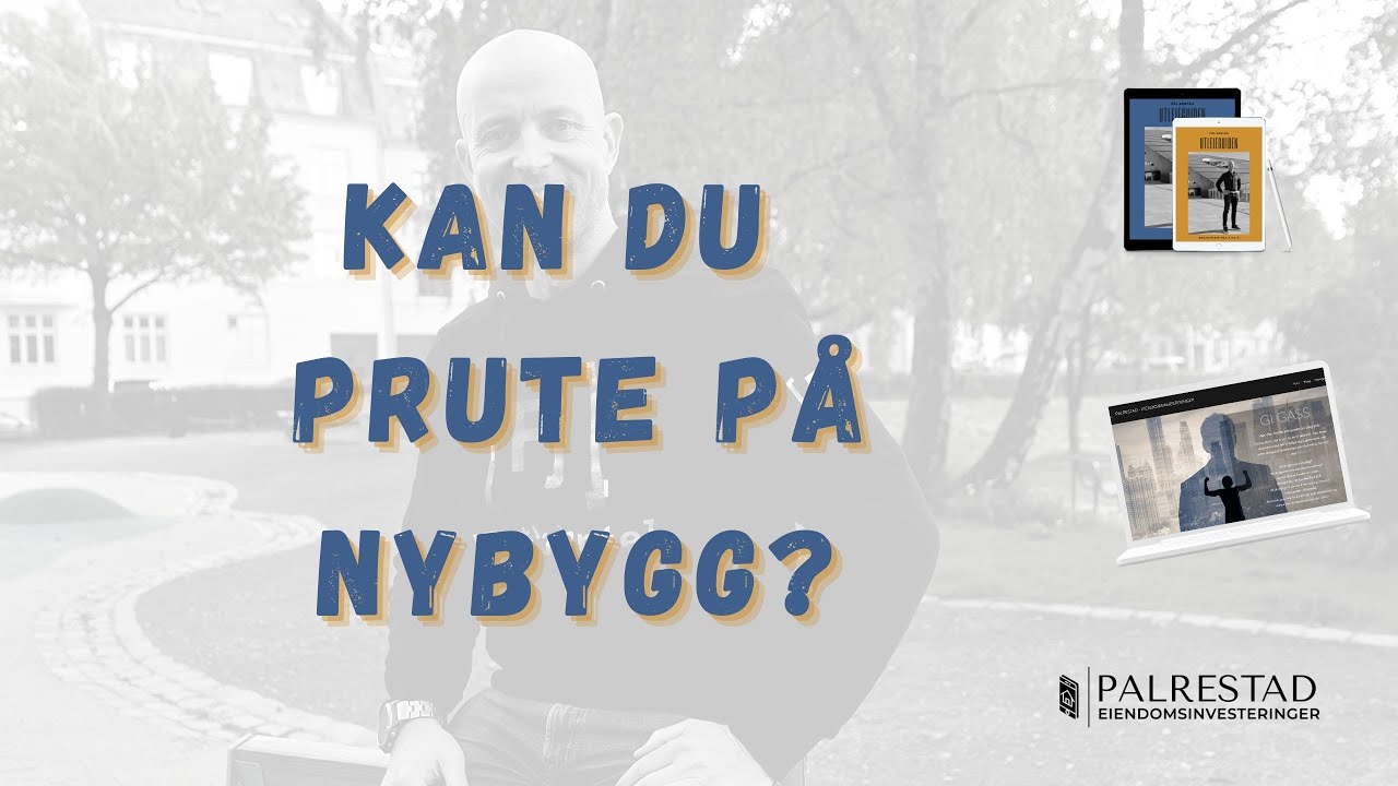 Kan du prute på nybygg? - YouTube