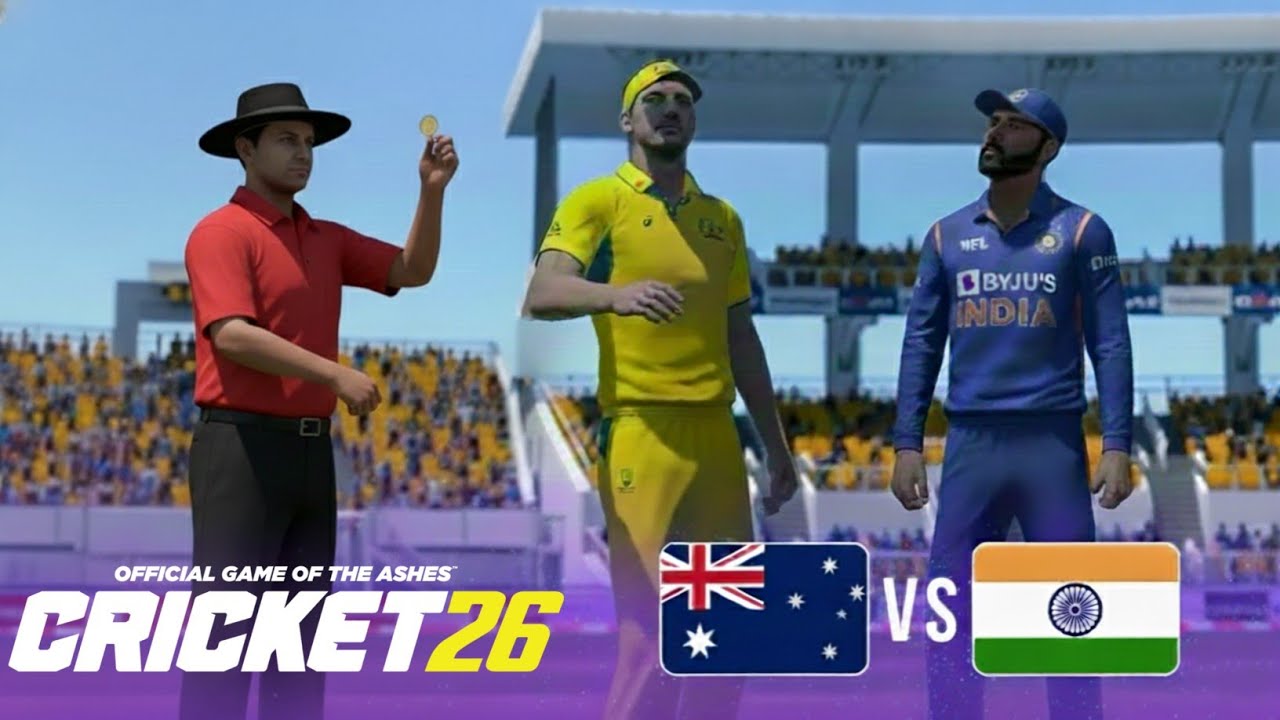 India vs Australia | CRICKET 26 - YouTube