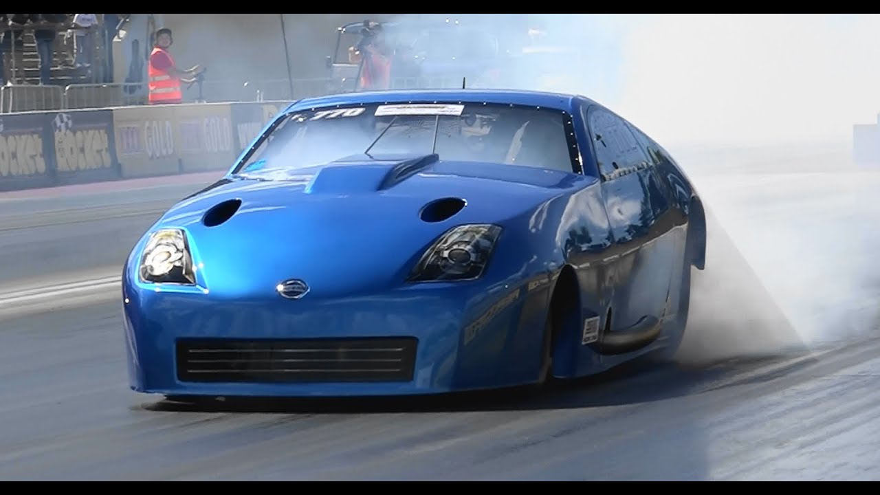 SCOTT PORTER RACING NISSAN 350Z VQ35 TWIN TURBO 6.22 @ 230 MPH SYDNEY ...