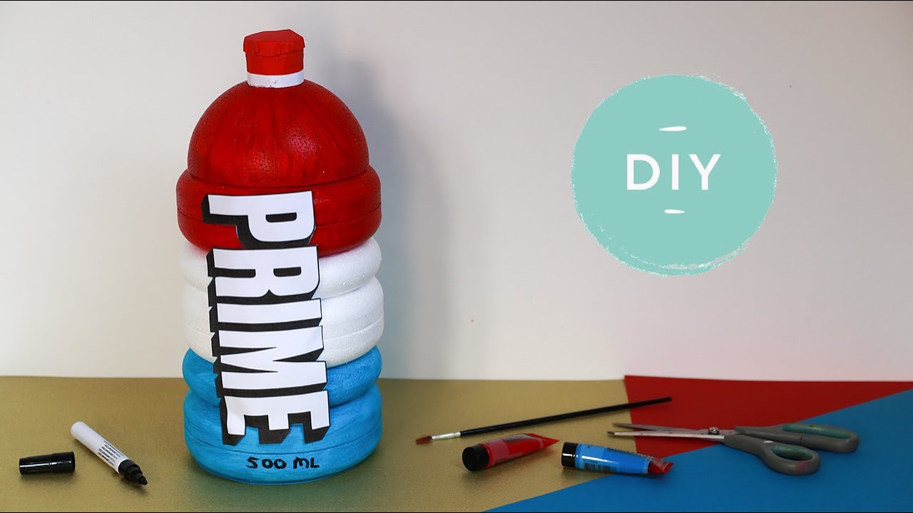 Een Prime Drink XL fles surprise knutselen voor Sinterklaas - YouTube