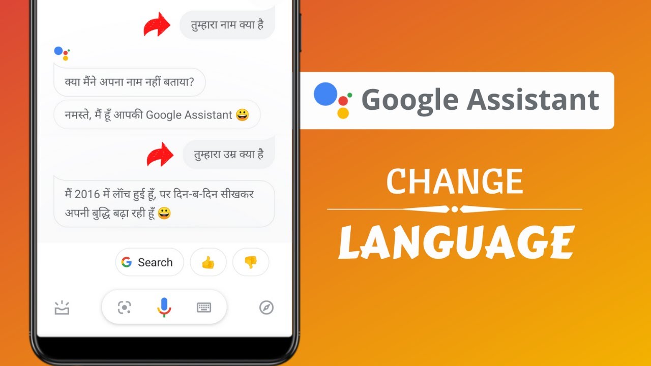 How to Change Google Assistant Language on Android - YouTube