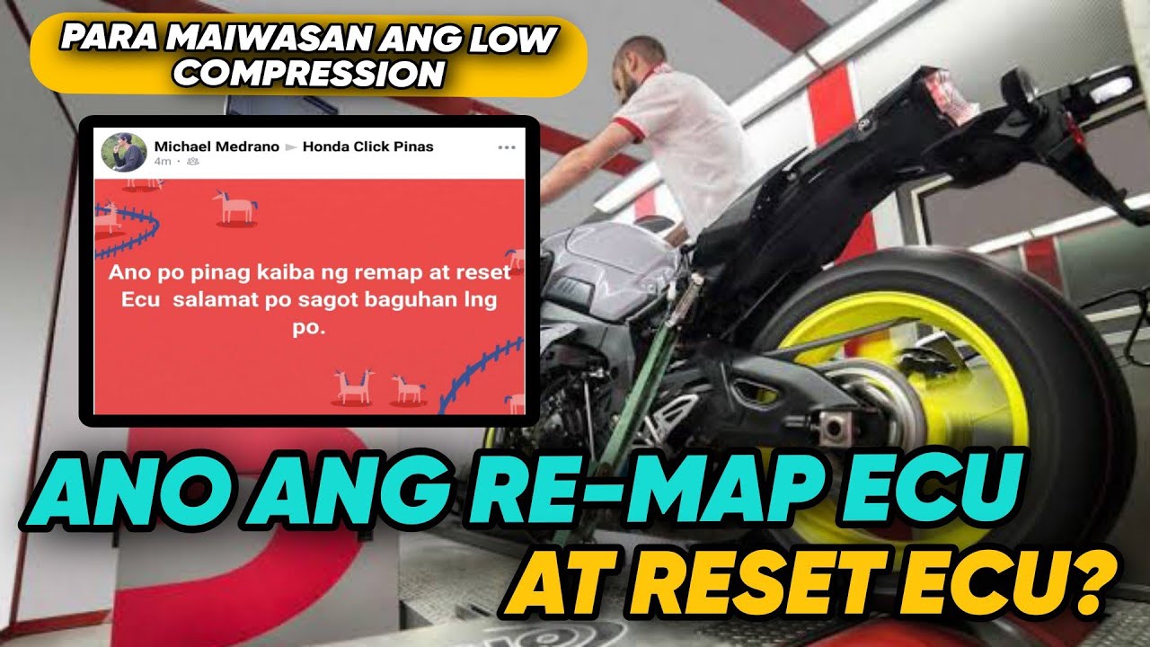 PAANO MAIIWASAN ANG LOW COMPRESSION - RESET ECU VS. REMAP ECU VS. CDI VS. RACING CDI - DAPAT ...