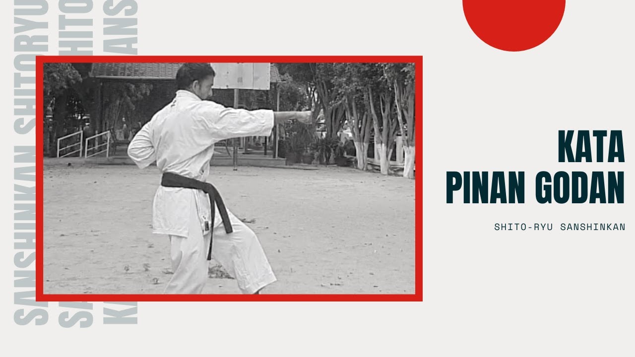 Kata Pinan Godan ShitoRyu Sanshinkan (Step by Step, Front, Back and ...